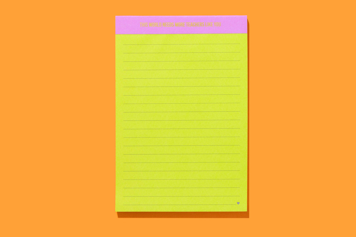 More Teachers Like You Notepad – So Chic Boutique