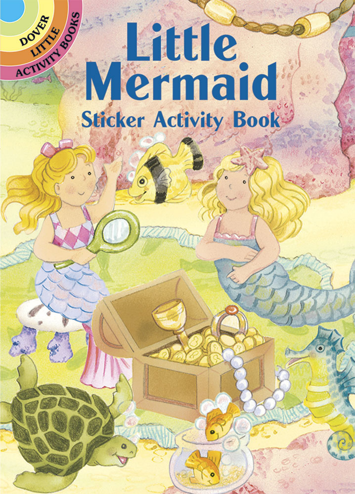 Little Mermaid Sticker Activity Book – So Chic Boutique