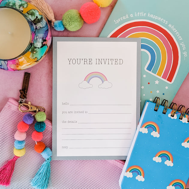 Birthday Grab + Go Invitations – So Chic Boutique