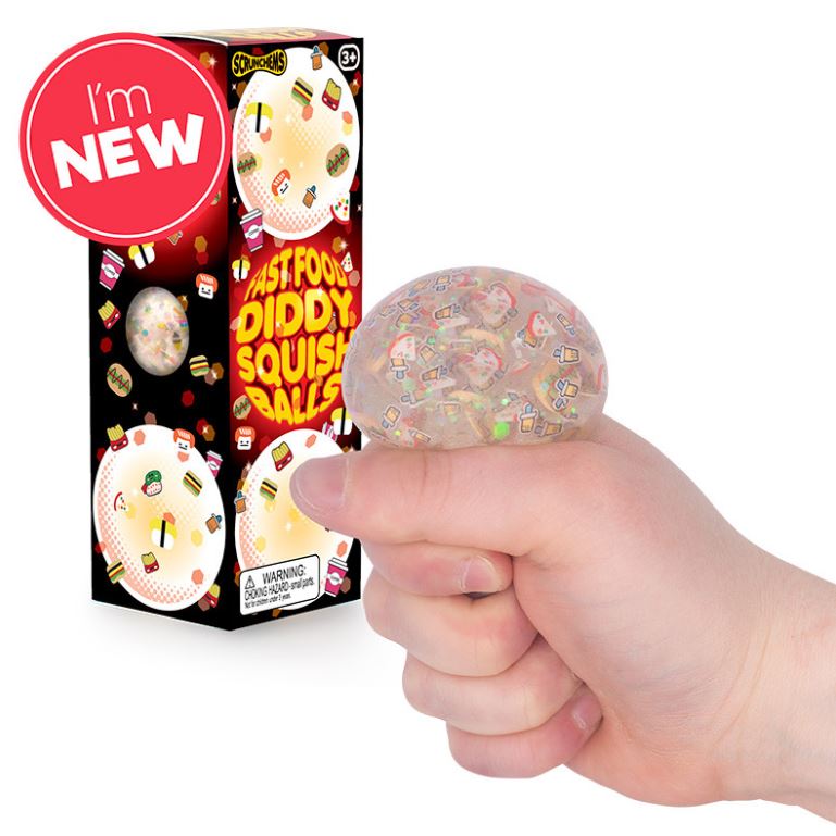 Fast Food Diddy Squish Balls – So Chic Boutique